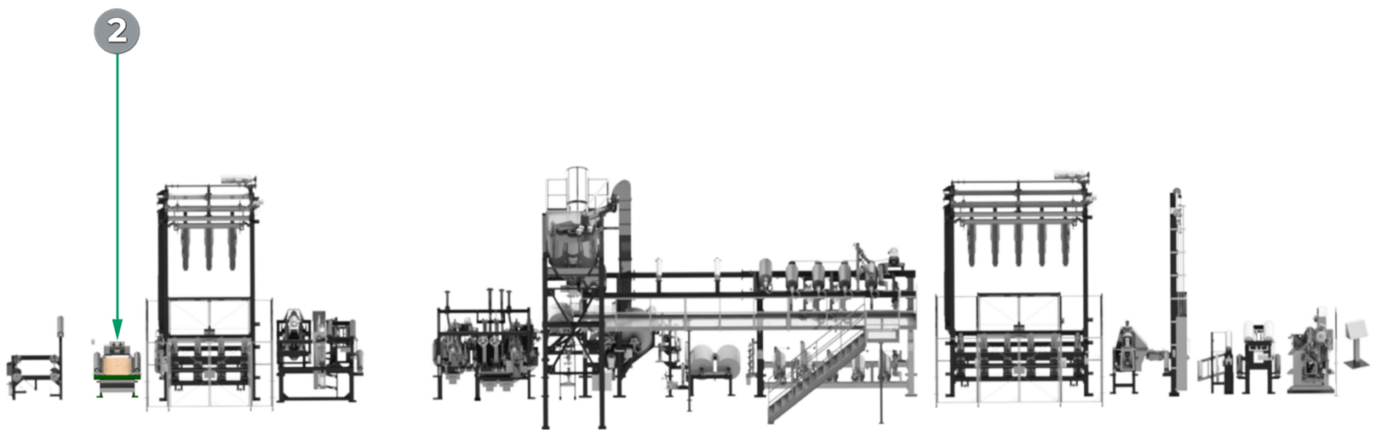 Splice Table - Shingle & Carrier Membrane Production - Reichel Drews